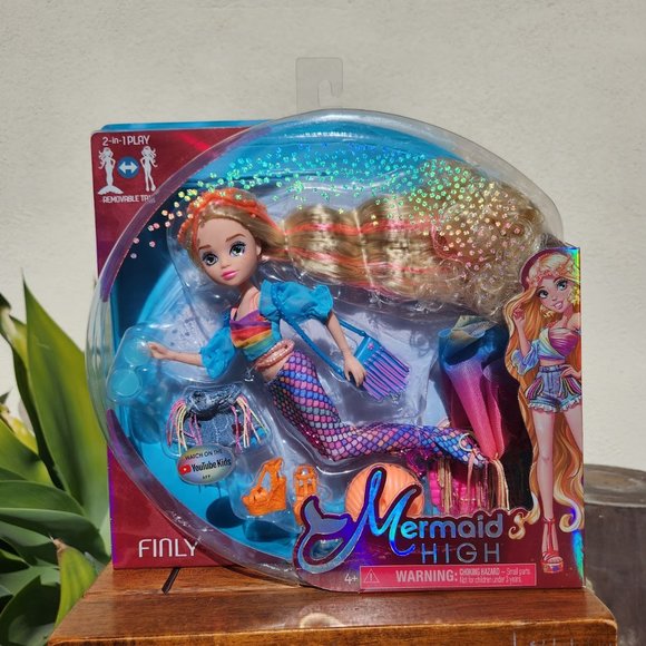 Finly | Toys | New 5 Mermaid High Finly Fashion Doll Water Pool Doll ...